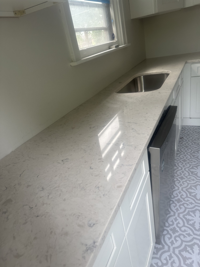 Granite Empire of Dayton - Mystic White Quartz